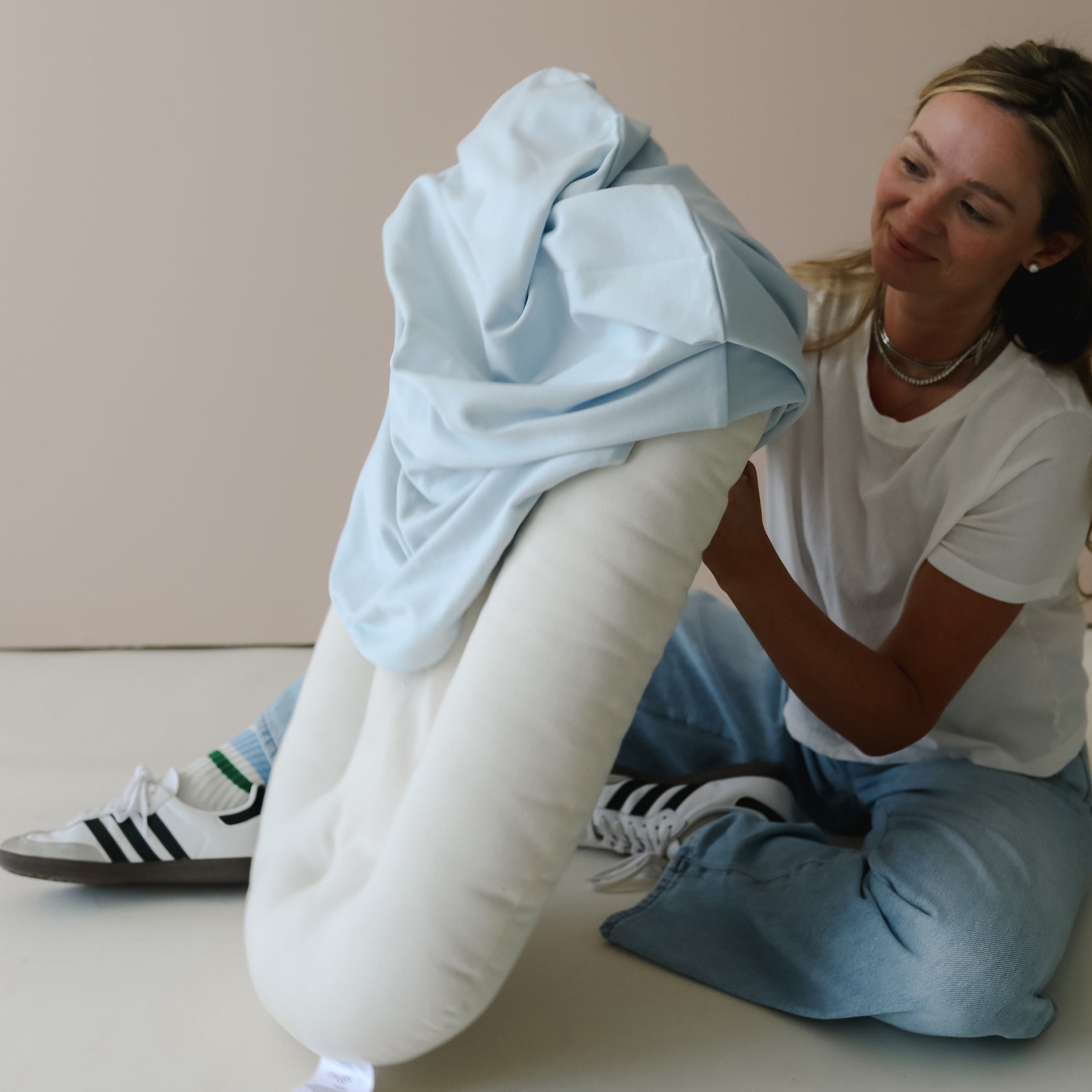 Infant Lounger Cover | Bluebell – Snuggle Me Organic