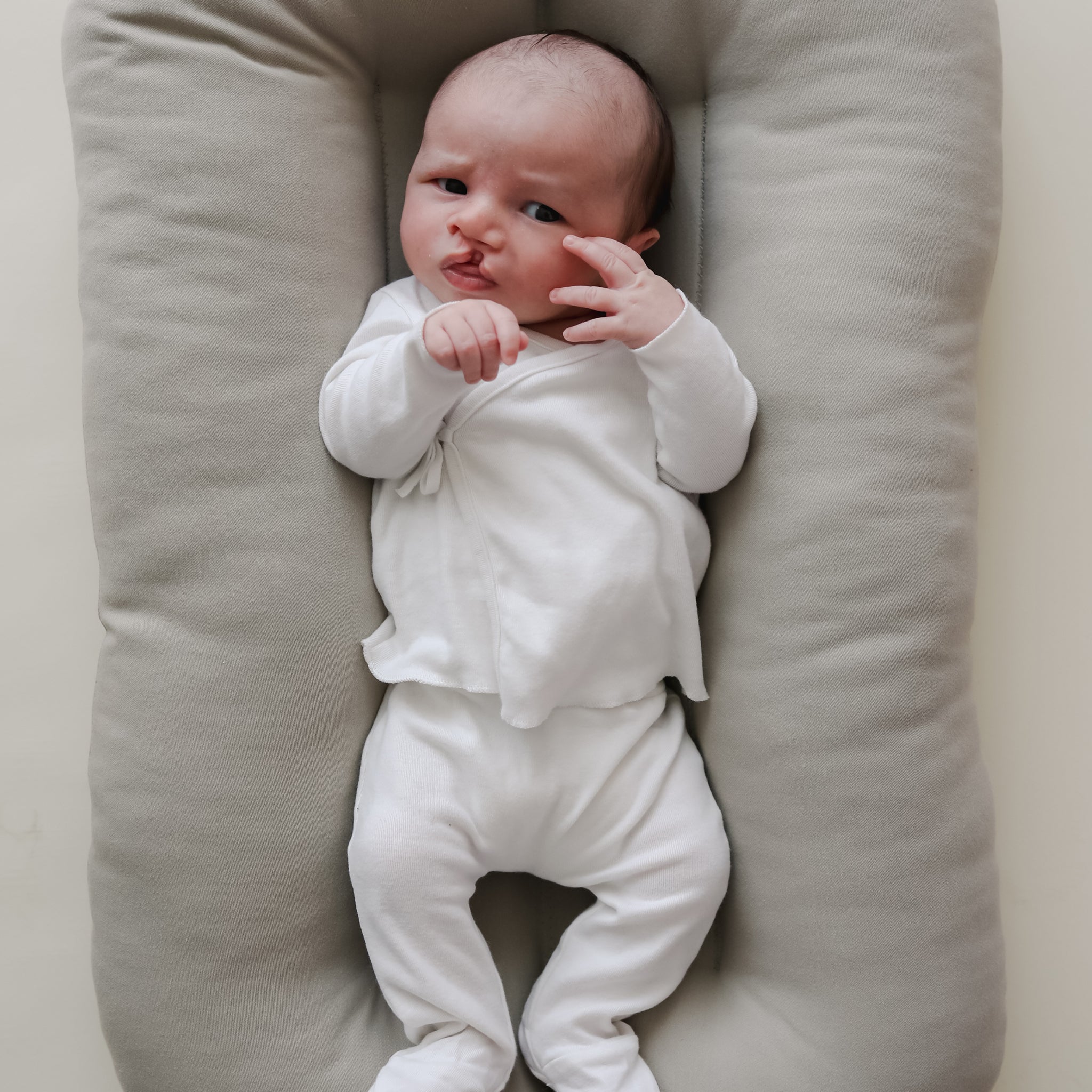 Infant Lounger | Birch – Snuggle Me Organic