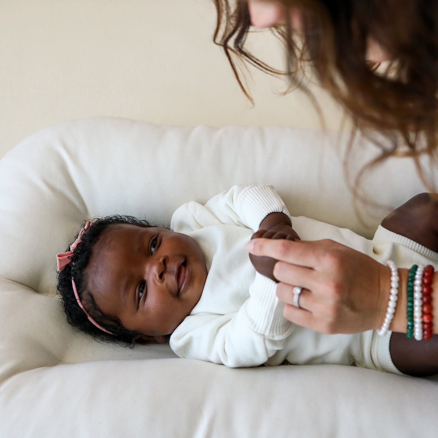 Infant Lounger | Natural – Snuggle Me Organic