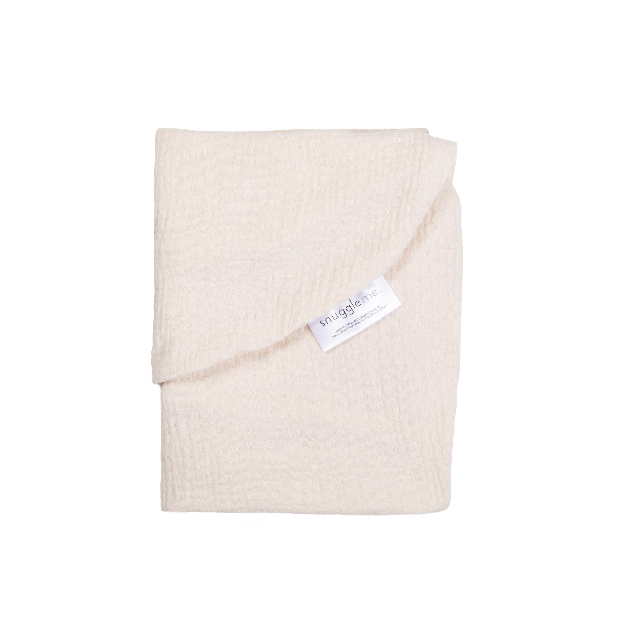 Lounger Curve Muslin Cover | Natural – Snuggle Me Organic